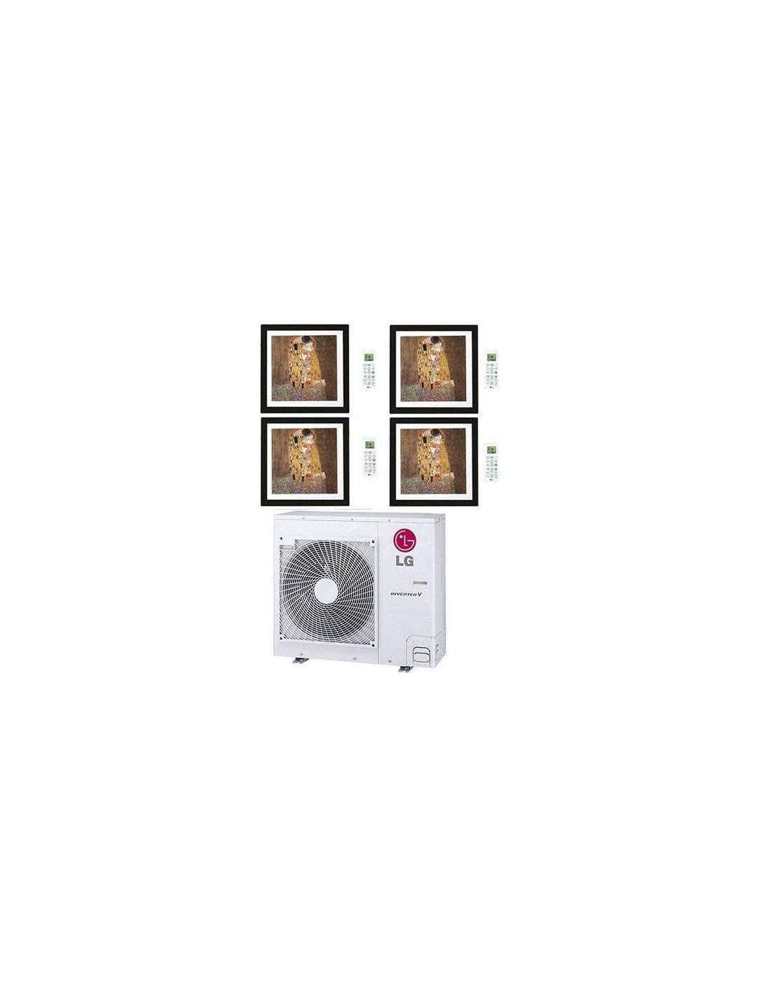 Climatizzatore Condizionatore LG Artcool Gallery R32 Quadri Split I...