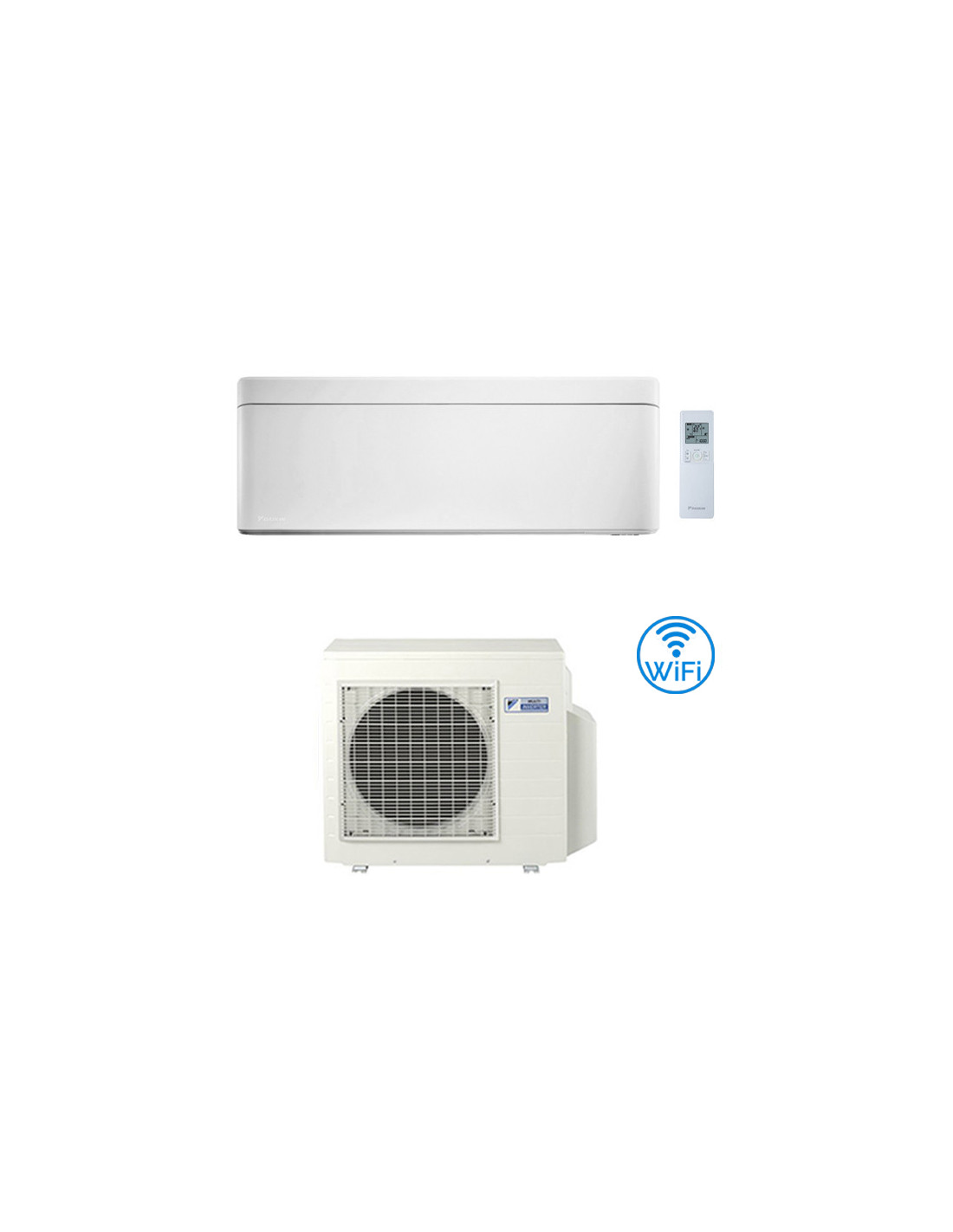 Climatizzatore Condizionatore Daikin Stylish Wifi 9000 Btu Ftxa25aw