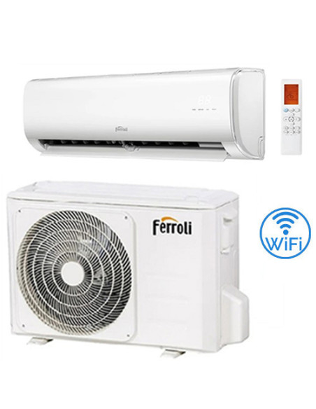 Climatizzatore Condizionatore Ferroli Serie Giada S Wifi DC Inverte...