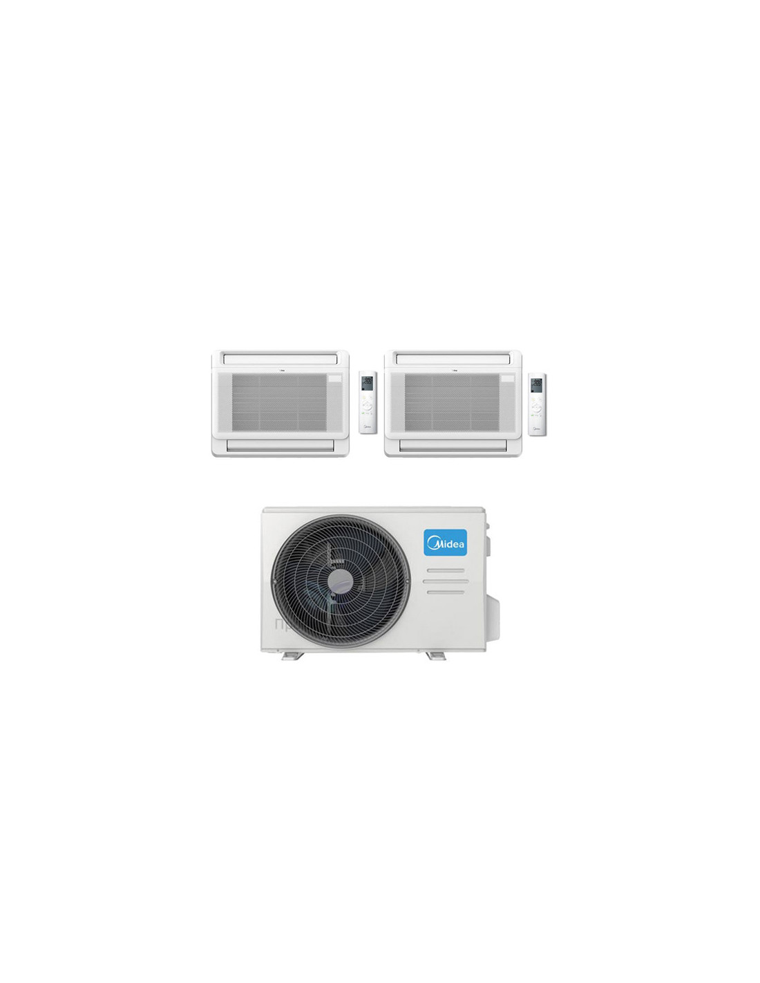 Climatizzatore Condizionatore Midea Console Dual 18000 + 18000 BTU ... Climatizzatore Condizionatore Midea Console Dual 18000 + 18000 BTU ...