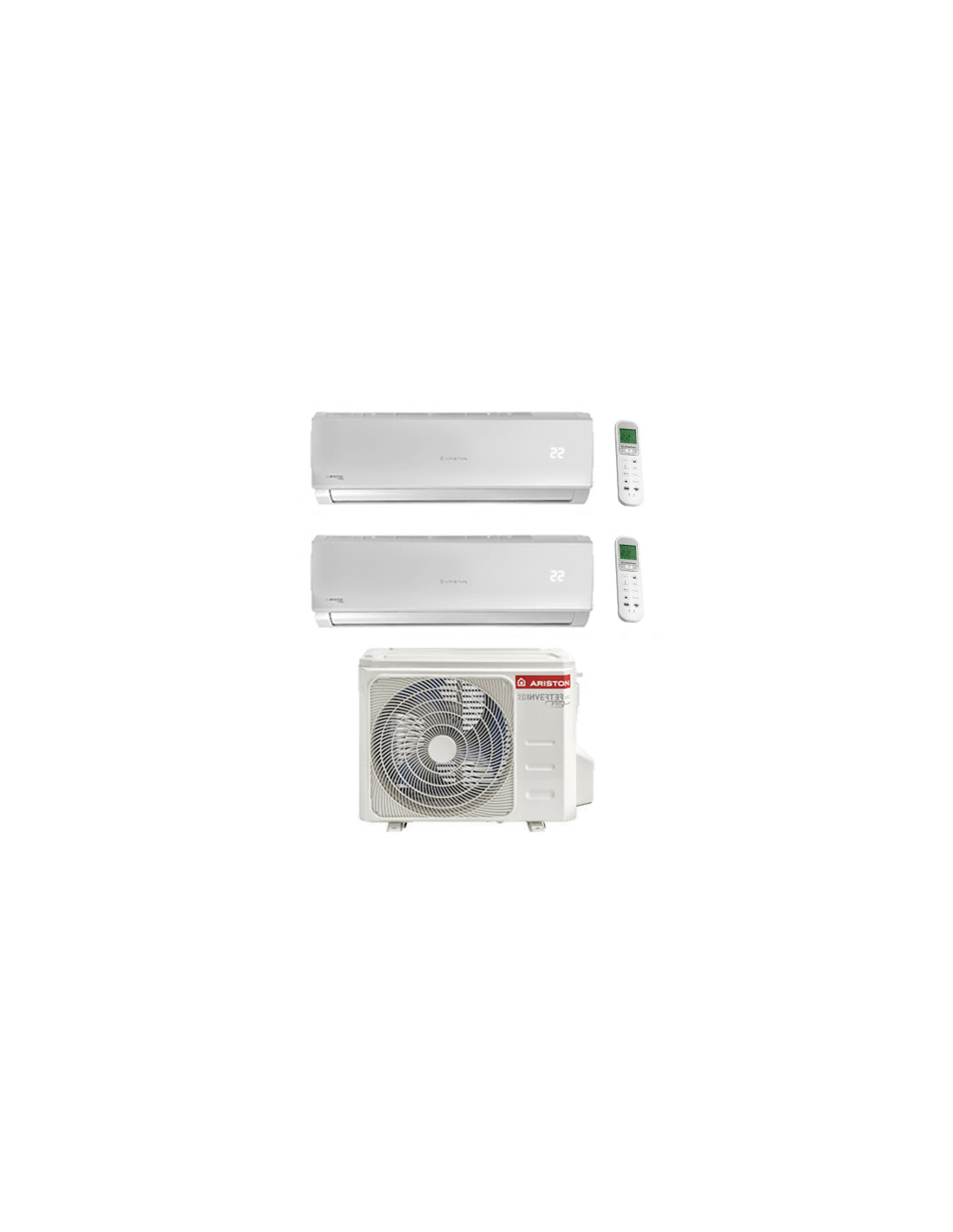 Climatizzatore Condizionatore Ariston Alys Dual Split 9000 + 9000 B...