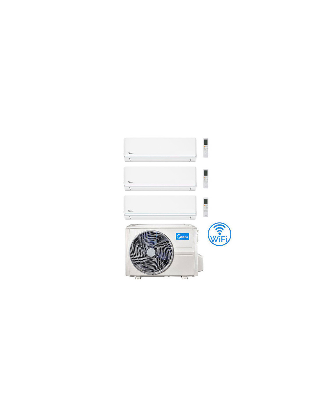 Climatizzatore Condizionatore Midea Evolution R32 WiFi Trial Split ...