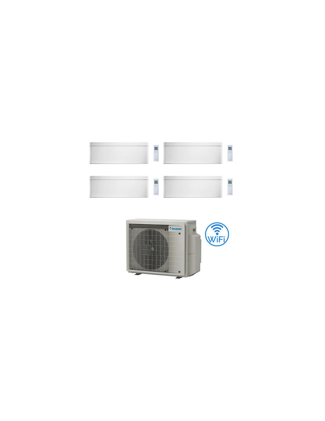 Climatizzatore GARANZIA ITALIA Daikin Stylish Bianco WiFi Quadri Sp...
