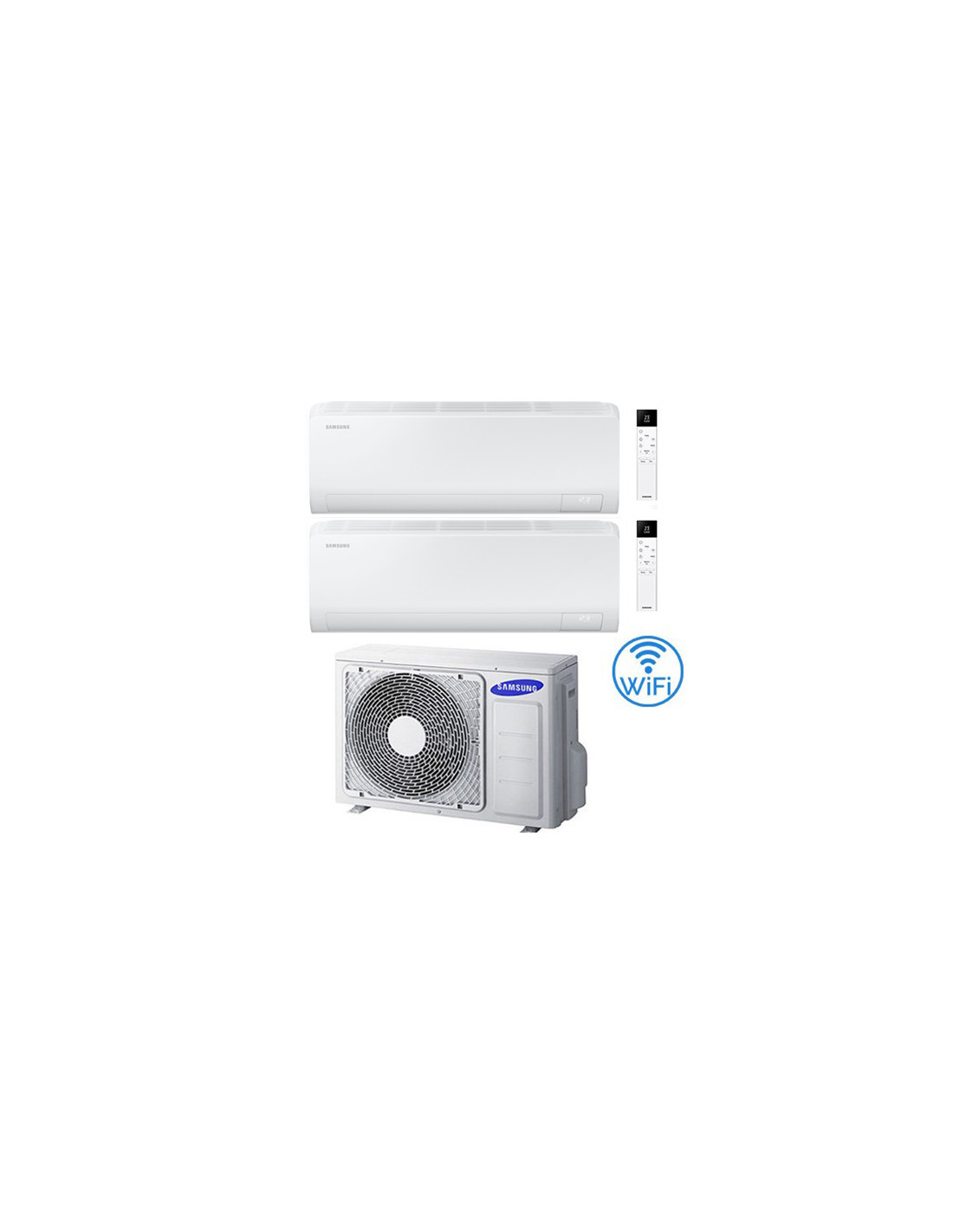 Climatizzatore Condizionatore Samsung CEBU S2 R32 Wifi Dual Split I...