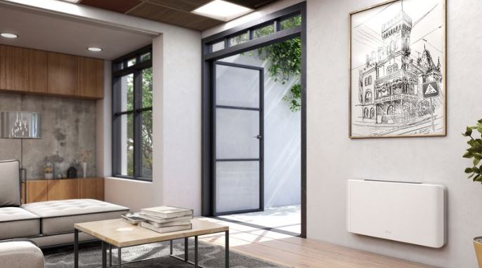 Ventilconvettore a pavimento/soffitto da arredo Ideal Clima Fan Coi...